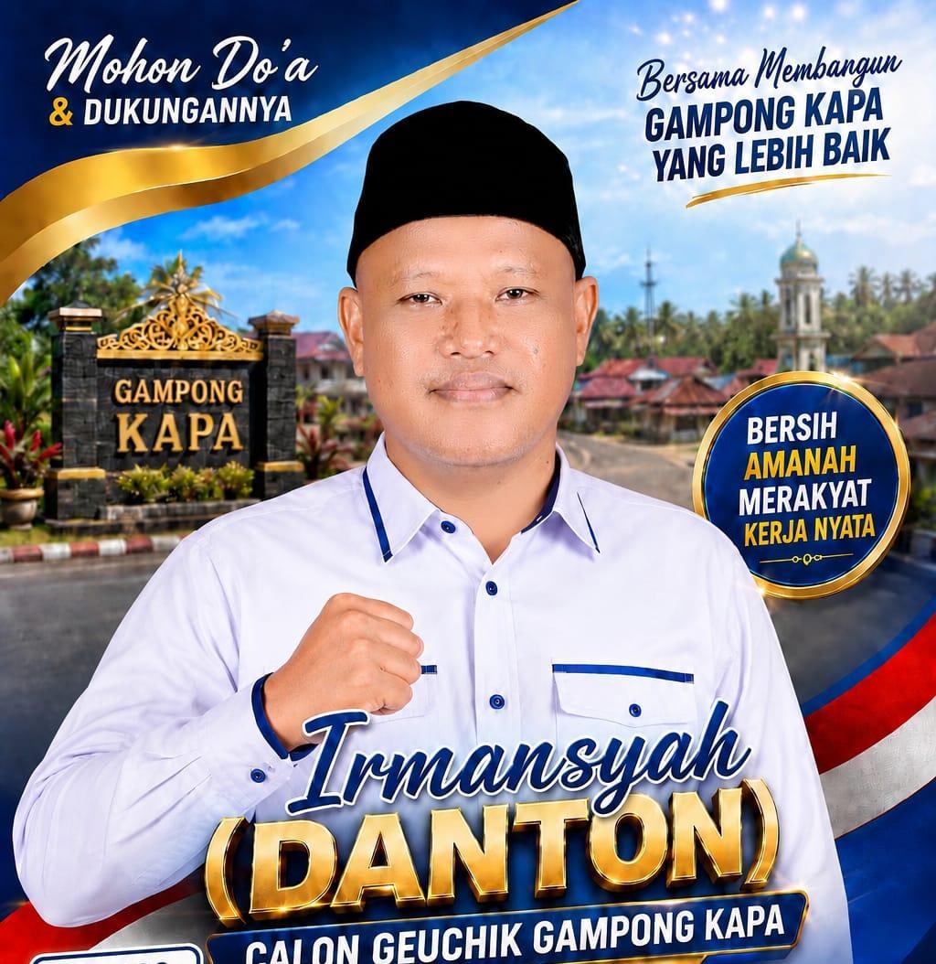 Panggilan Pengabdian: Irmansyah Maju Demi Membangun Gampong Kapa ...