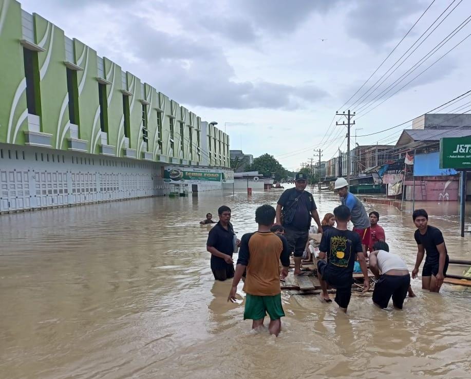 Tim Emergency Yayasan Geutanyoe Respon Banjir Aceh Tamiang