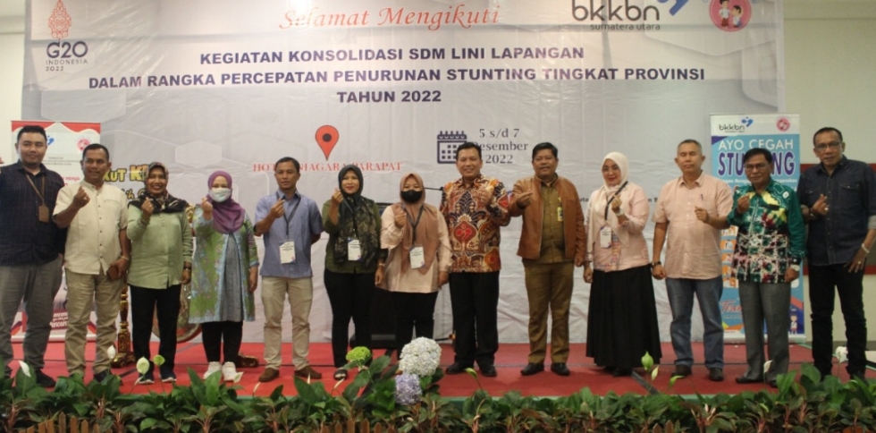 BKKBN Sumut Gelar Konsolidasi Percepatan Penurunan Stunting
