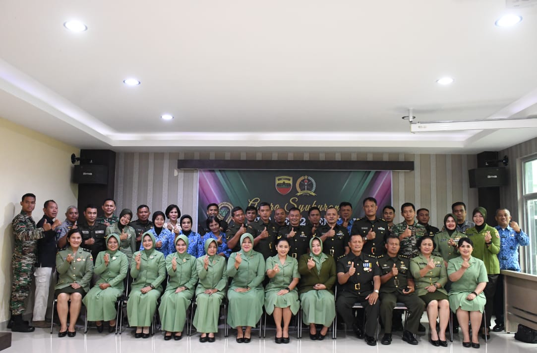 Syukuran HUT Ke-72, Pendam I/BB Teguhkan Tekad Bangun Kepercayaan Masyarakat Kepada TNI AD