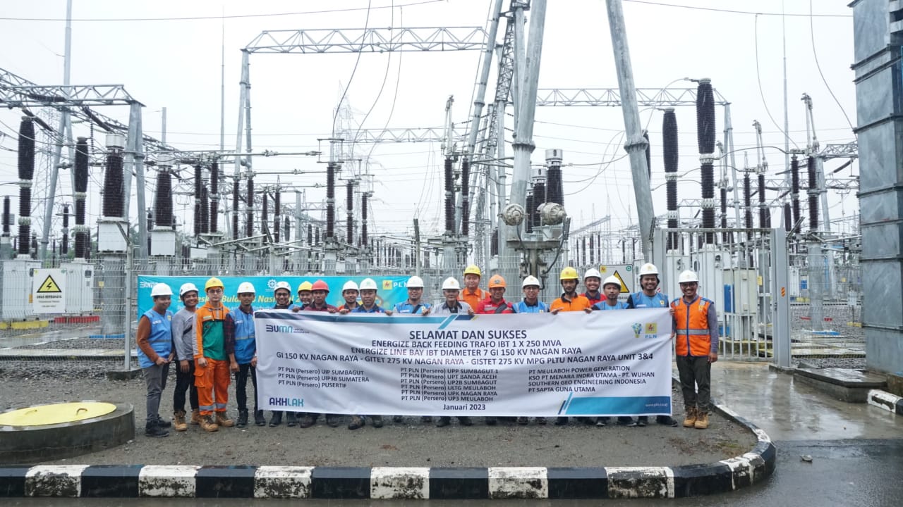 PLN Rampungkan Rekonfigurasi GI 150 kV Nagan Raya