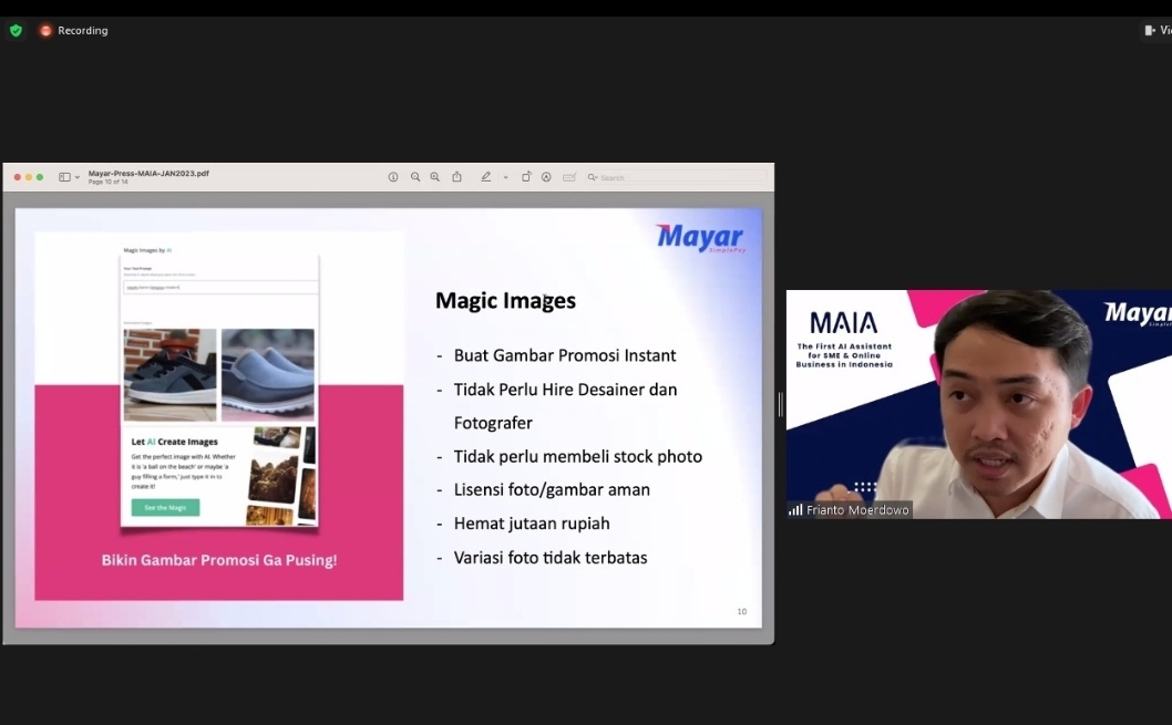 Mayar.id Luncurkan MAIA