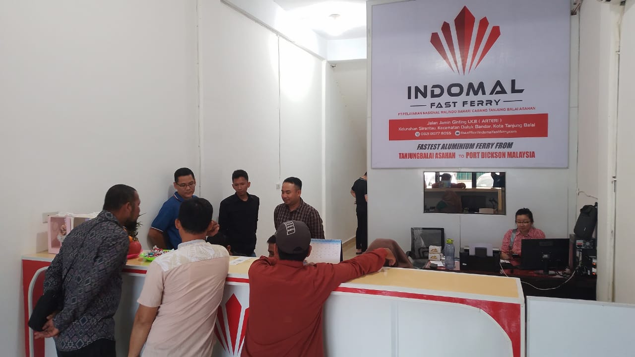 Kantor Pelayaran Indomal Fast Ferry Di Tanjungbalai Resmi Dibuka | WASPADA