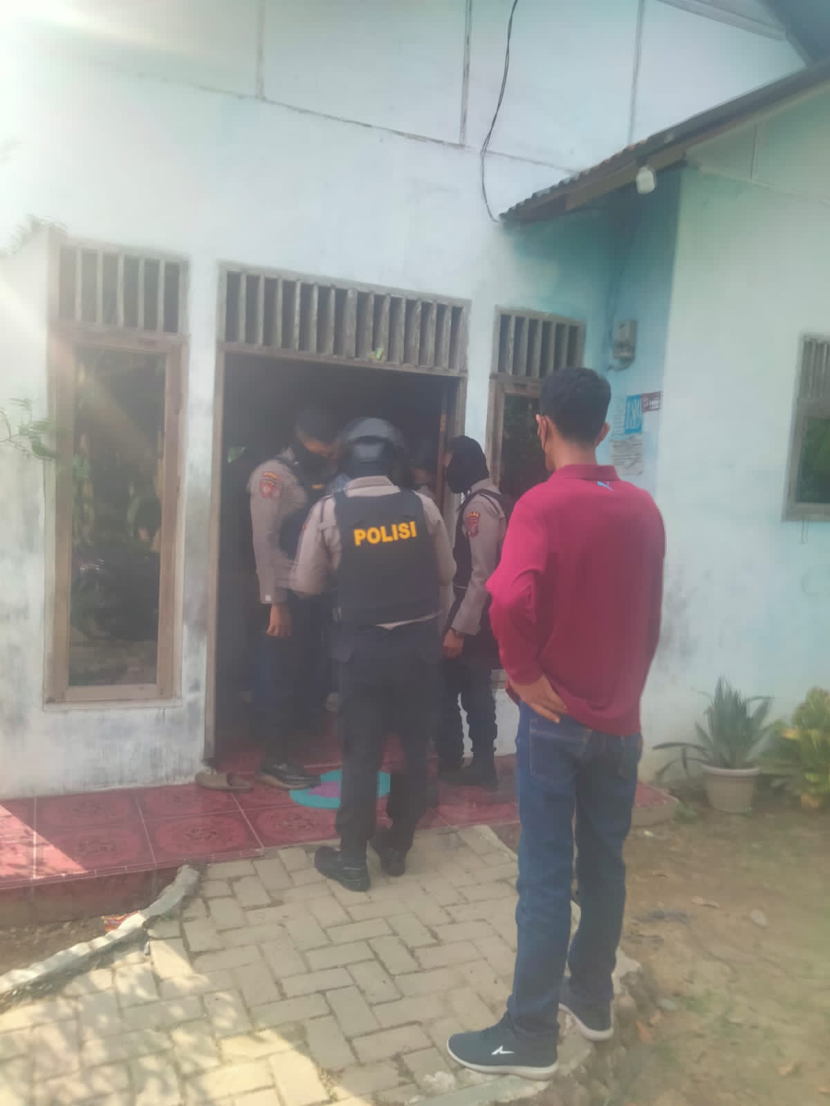 Kampung Narkoba Desa Sei Baharu Hamparanperak Digerebek