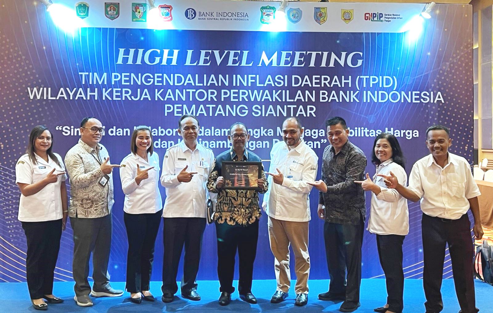 Simalungun Terbaik I TPID Award Teraktif 2023