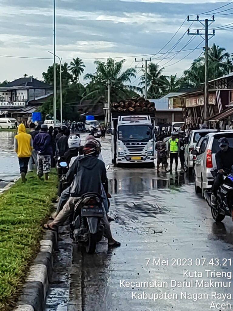 Lima Kecamatan Di Nagan Raya Terendam Banjir