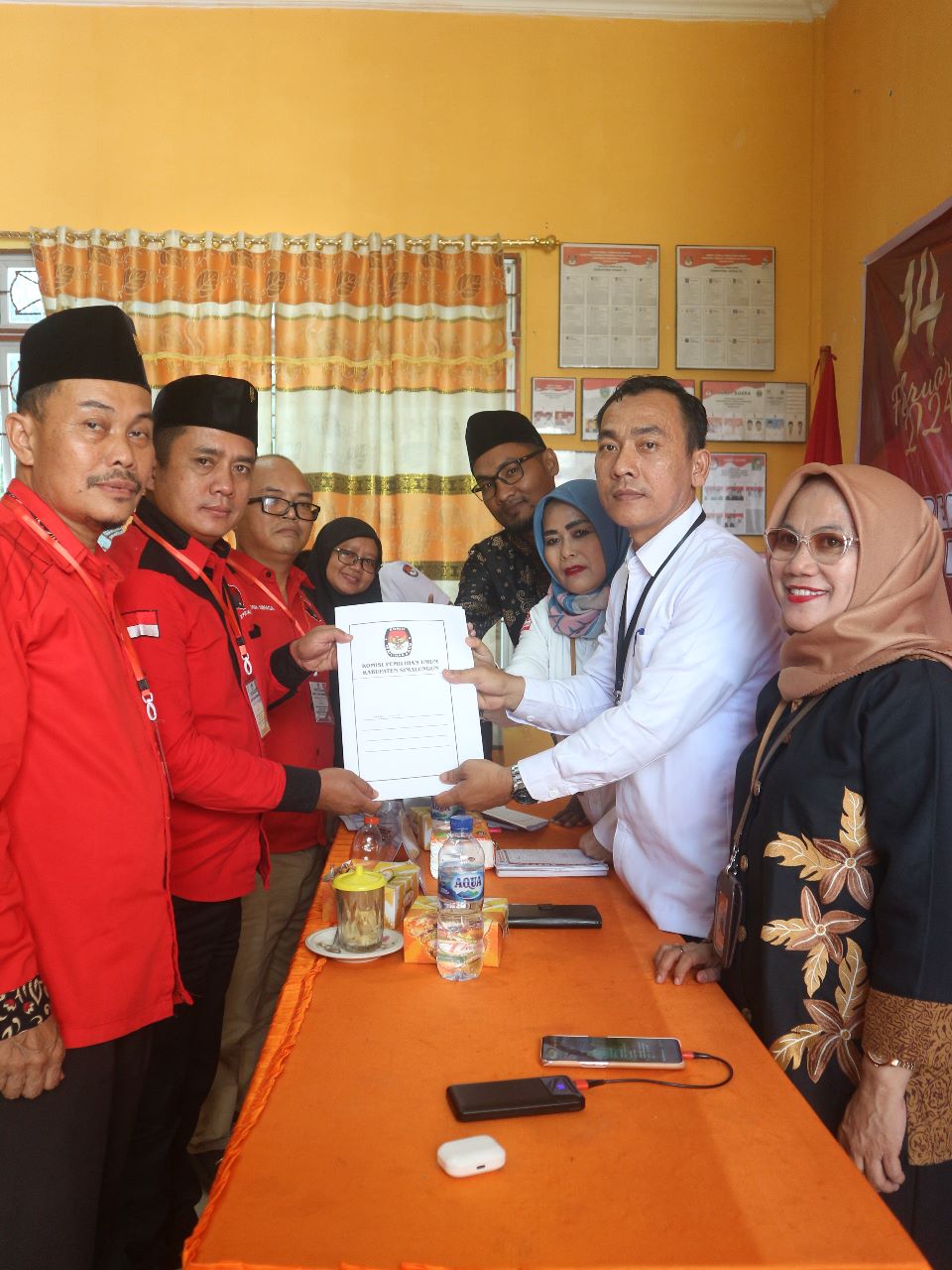 Hingga Hari Ke-11, Baru 2 Parpol Daftarkan Bacalegnya Di KPU Simalungun