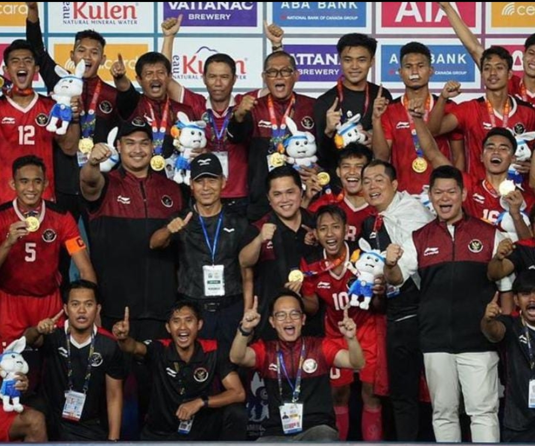 Terapkan Mental Juara, Garuda Muda Sukses Tekuk Thailand