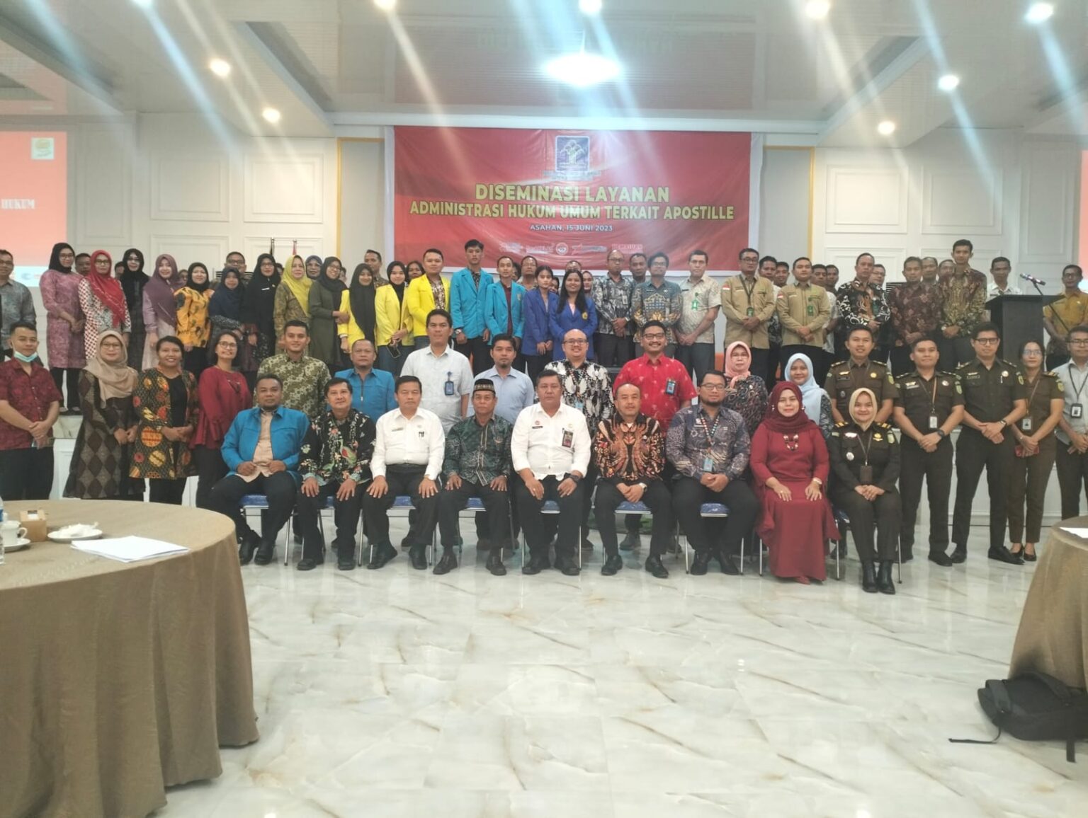 Sebarluaskan Informasi Layanan AHU Terkait Legalisasi Apostille, Kanwil Kemenkumham Sumut Gelar ...