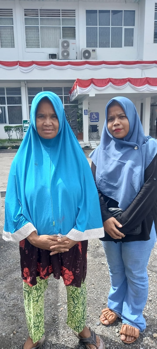 Singgar, ODGJ Dari Pasar Sibuhuan Sudah Bisa Tersenyum