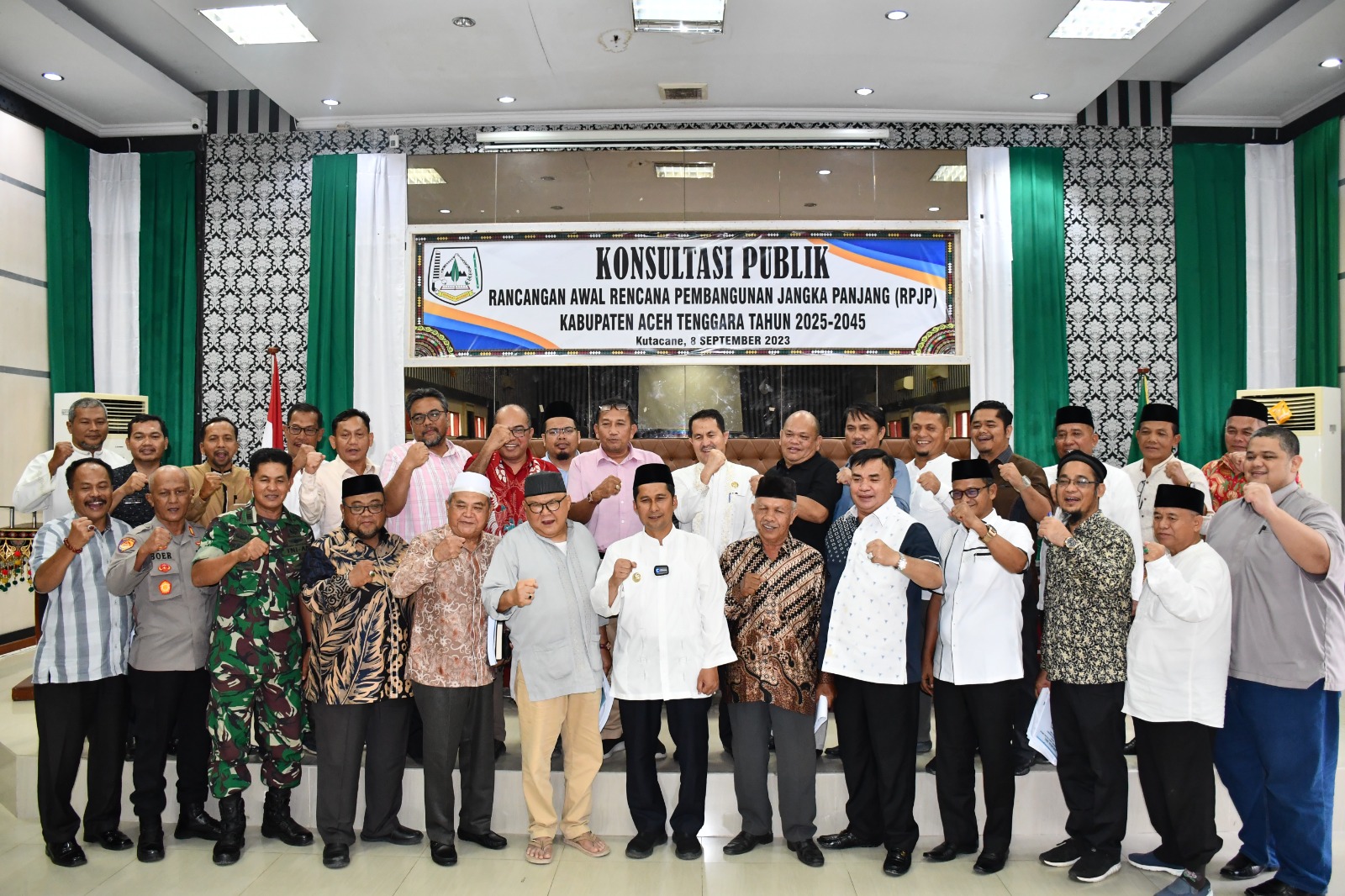 Konsultasi Publik RPJP 2025-2045 Di Oproom Sekdakab Agara