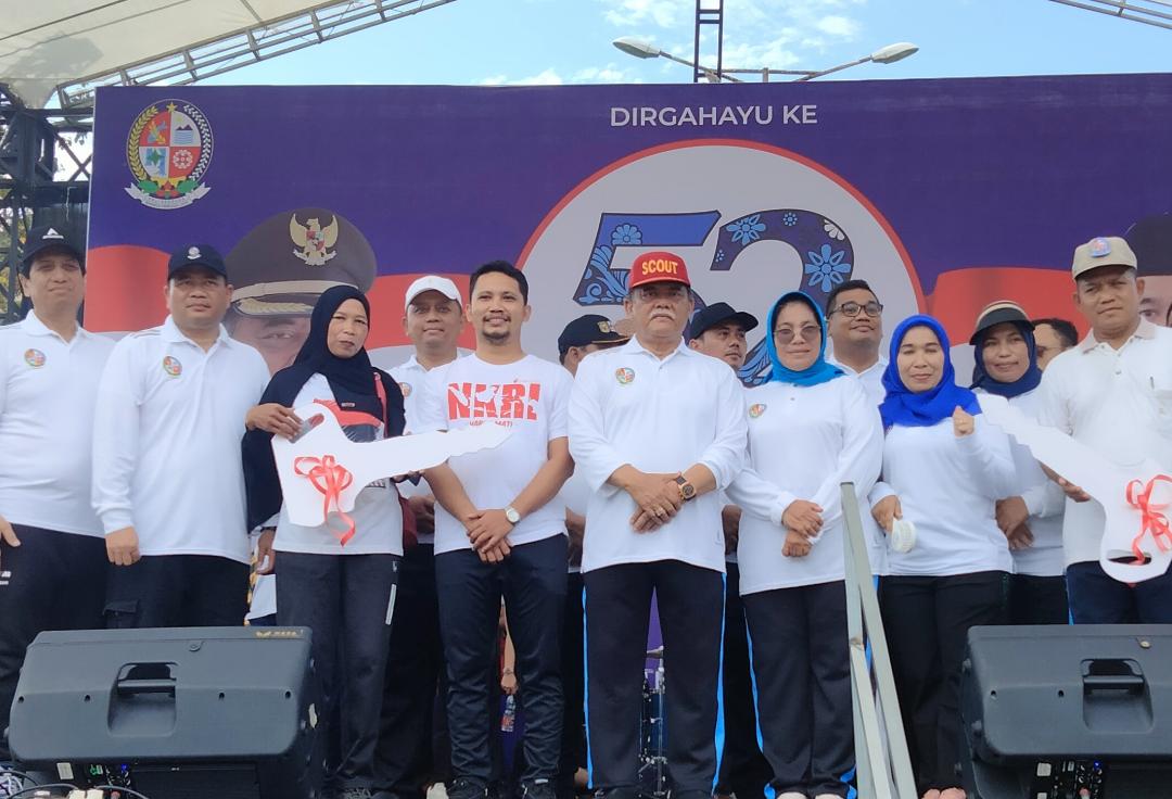 Jalan Santai HUT Korpri Meriah