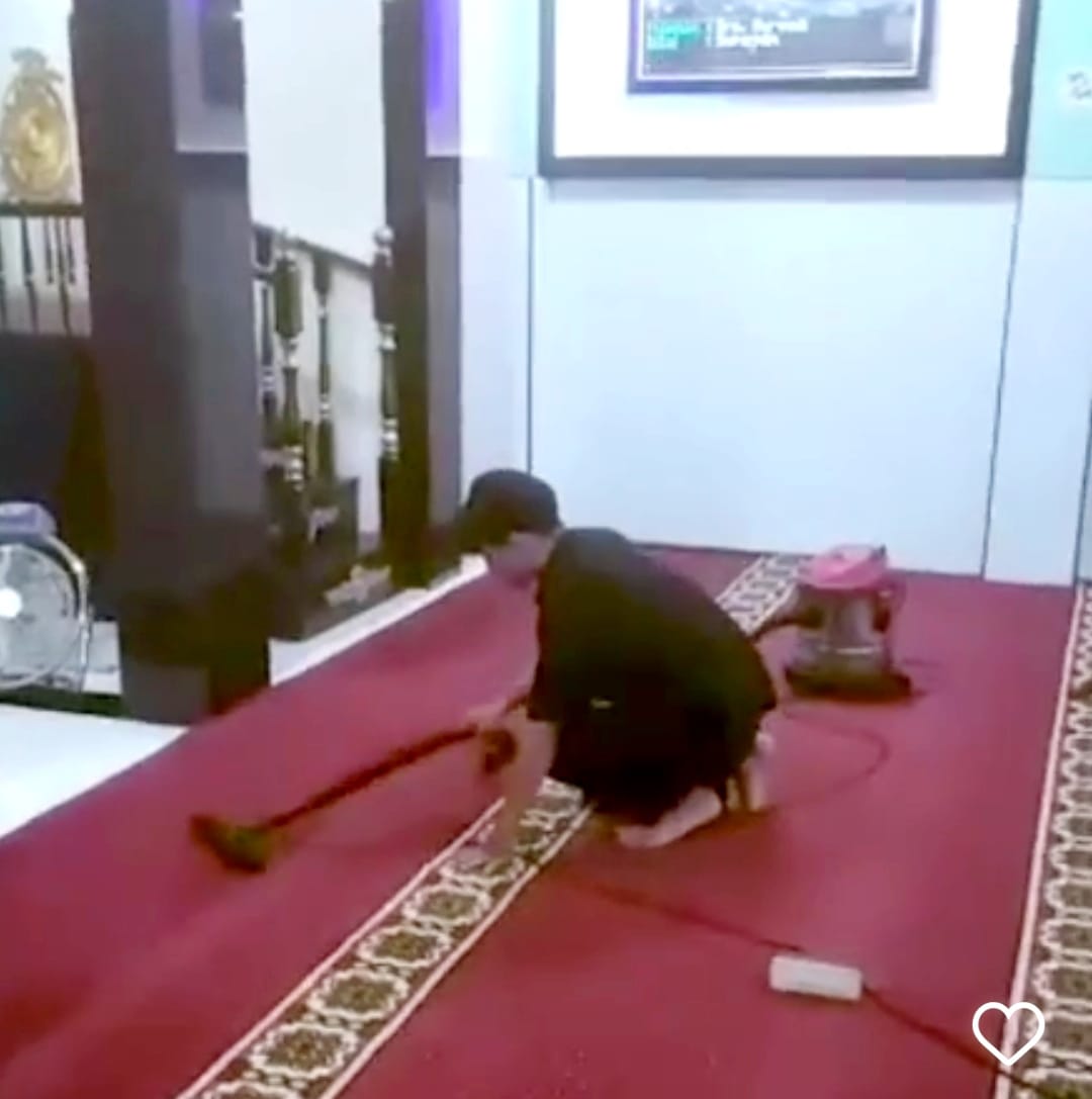 IndoPas Foundation Sediakan Jasa Gratis Bersih-bersih Mesjid Medan Sekitar