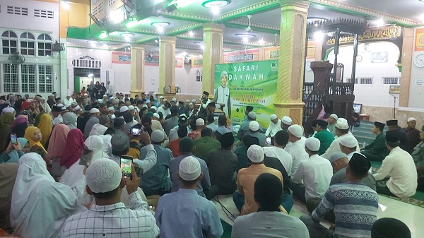 Ahmad Al Habsyi Safari Dakwah Di Masjid Raya P.Brandan