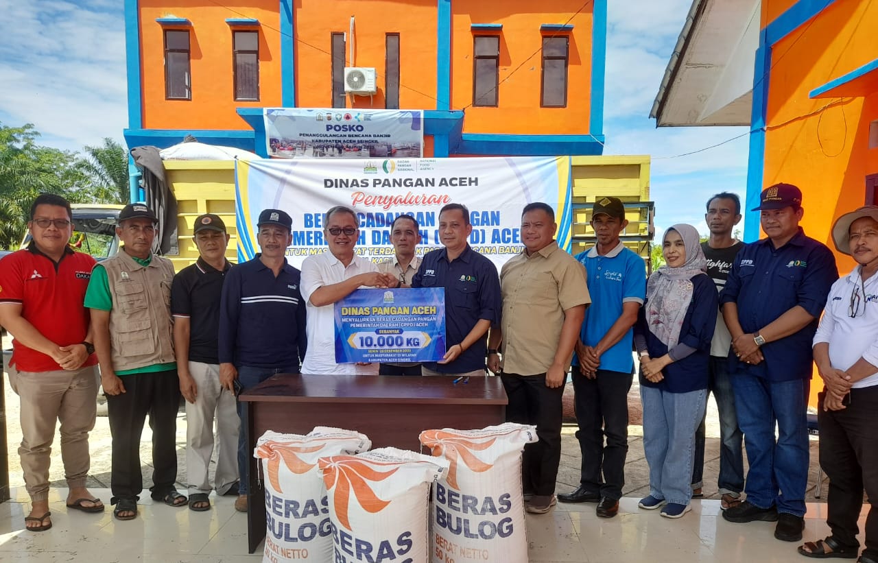 Tiga Bulan Terdampak Banjir Singkil, Gubernur Bantu 10 Ton Beras