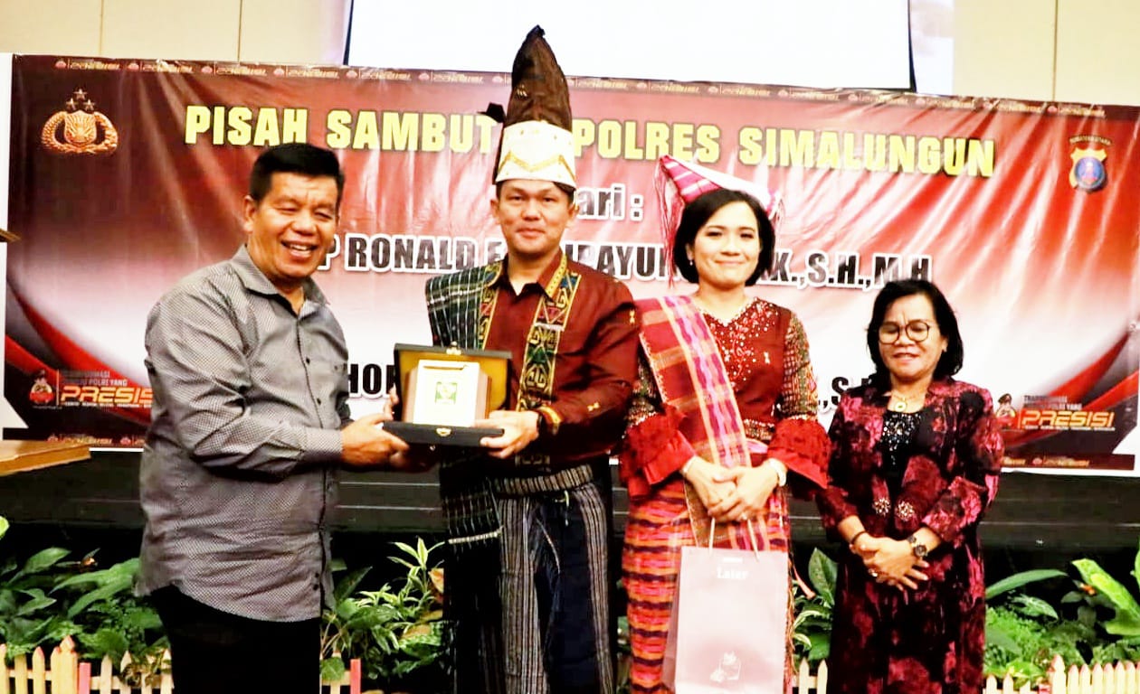 Bupati Simalungun Ajak Kapolres Yang Baru Bersama Bangun Daerah