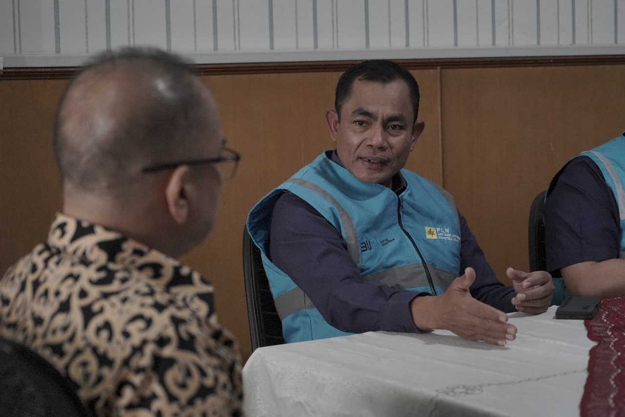 Pastikan Kebutuhan Listrik Pemilu 2024, GM PLN Kunjungi KPU Sumut