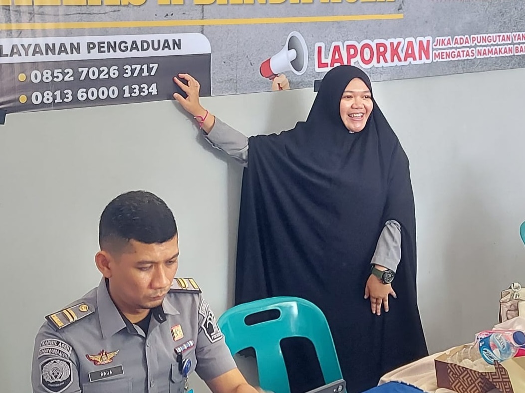 Masyarakat Mendapat Pemahaman Anti Pungli Dari Bapas Banda Aceh