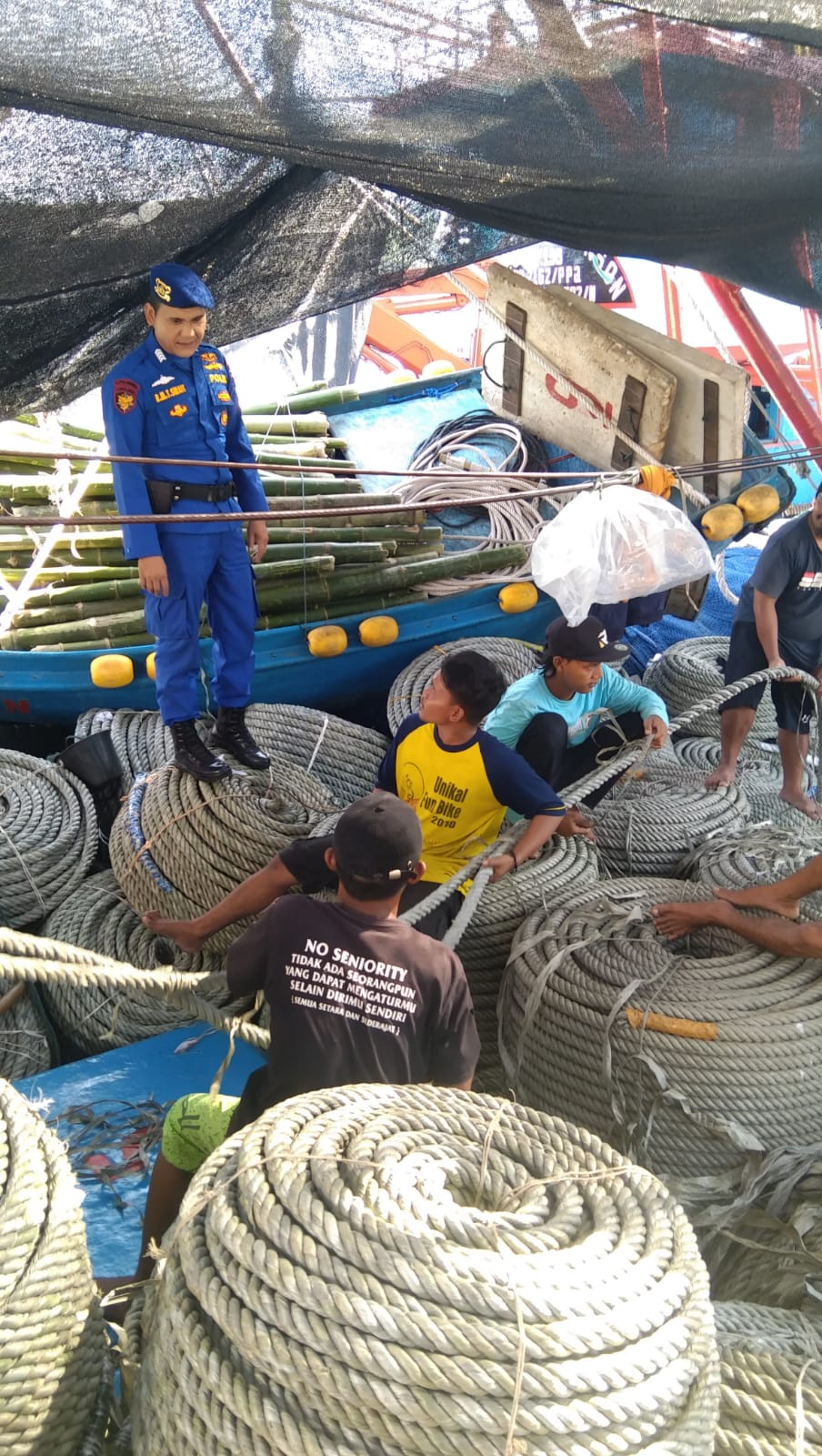 Sat Polairud Polres Sibolga Patroli Dialogis Cegah Kejahatan Di Laut