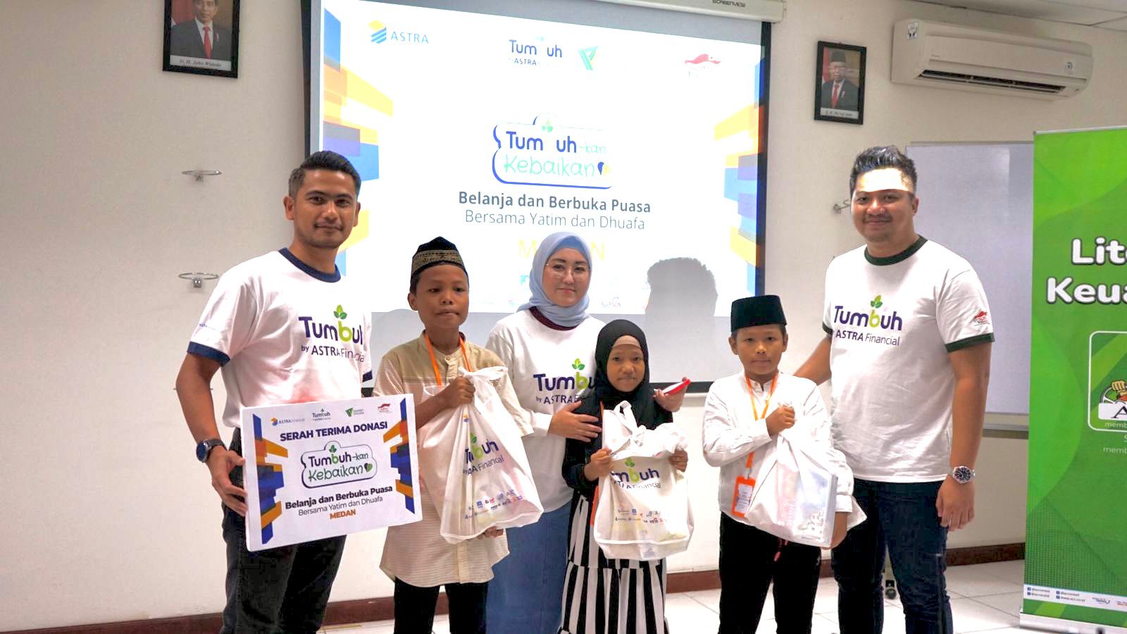 Bahagiakan Yatim, Dompet Dhuafa dan Astra Financial Ajak Belanja dan Buka Puasa Bersama