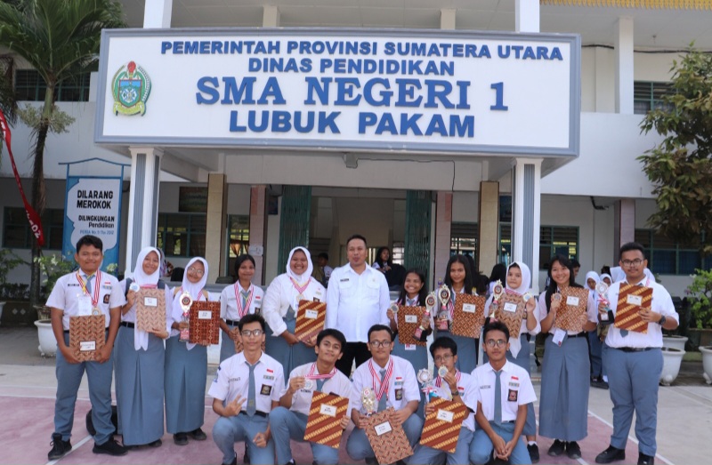 Siswanya Lulus PTN Jalur SNBP, Ini Pesan Kepsek SMAN 1 Lubuk Pakam
