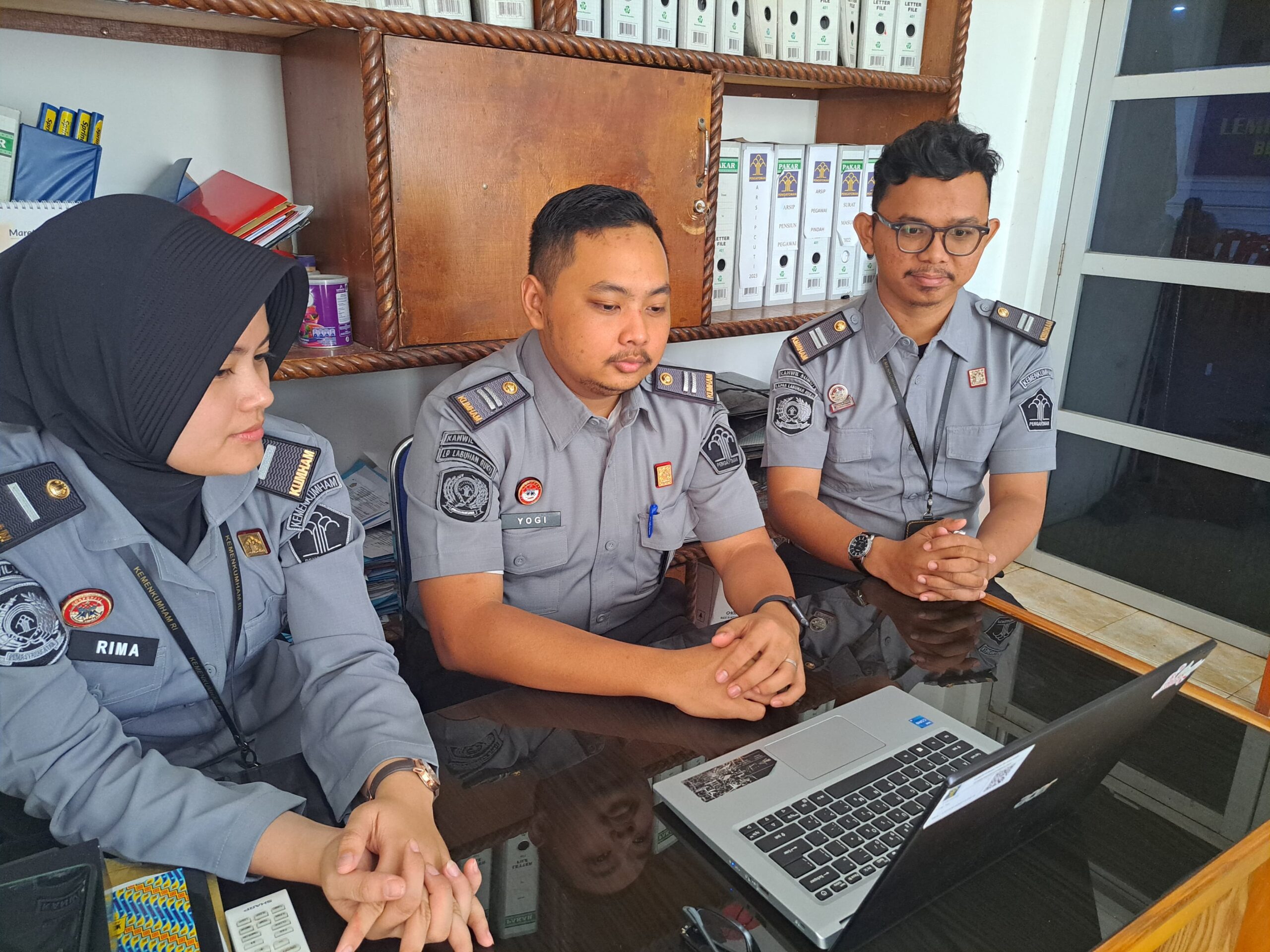 Lapas Labuhan Ruku Ikuti Webinar Kehumasan