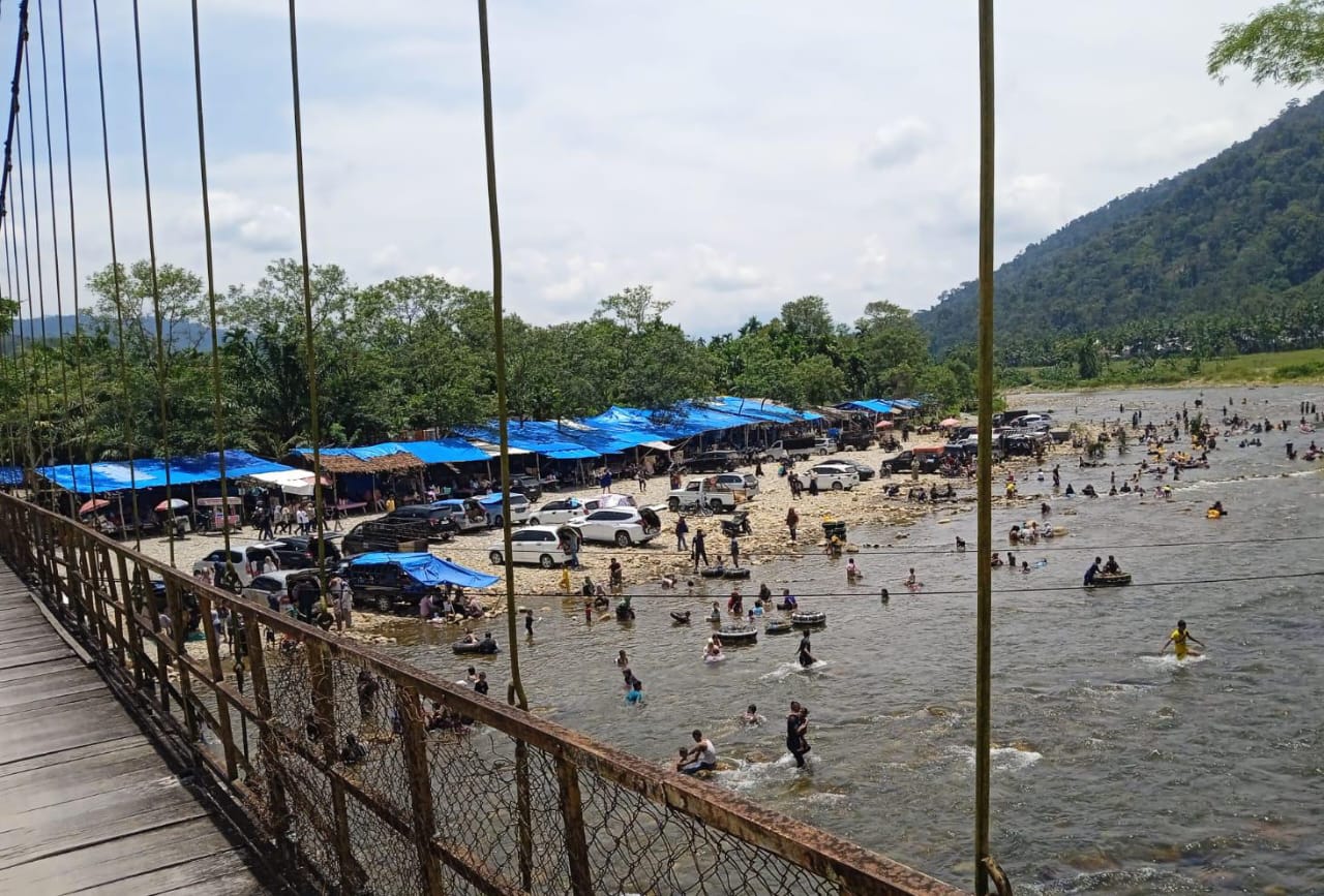 Lokasi Wisata Di Aceh Timur Dipadati Pengunjung