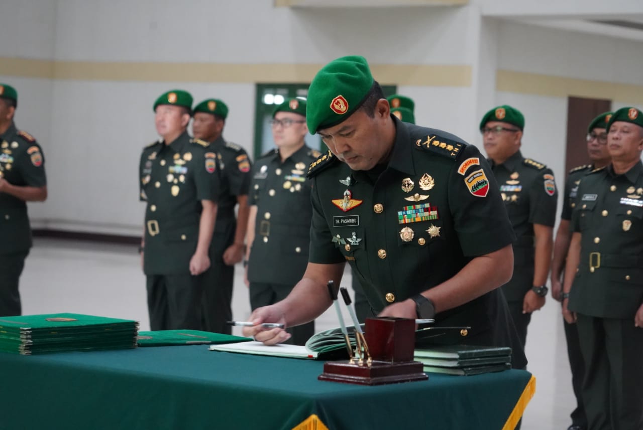 Pangdam I/BB Pimpin Sertijab Danrem 022/Pantai Timur