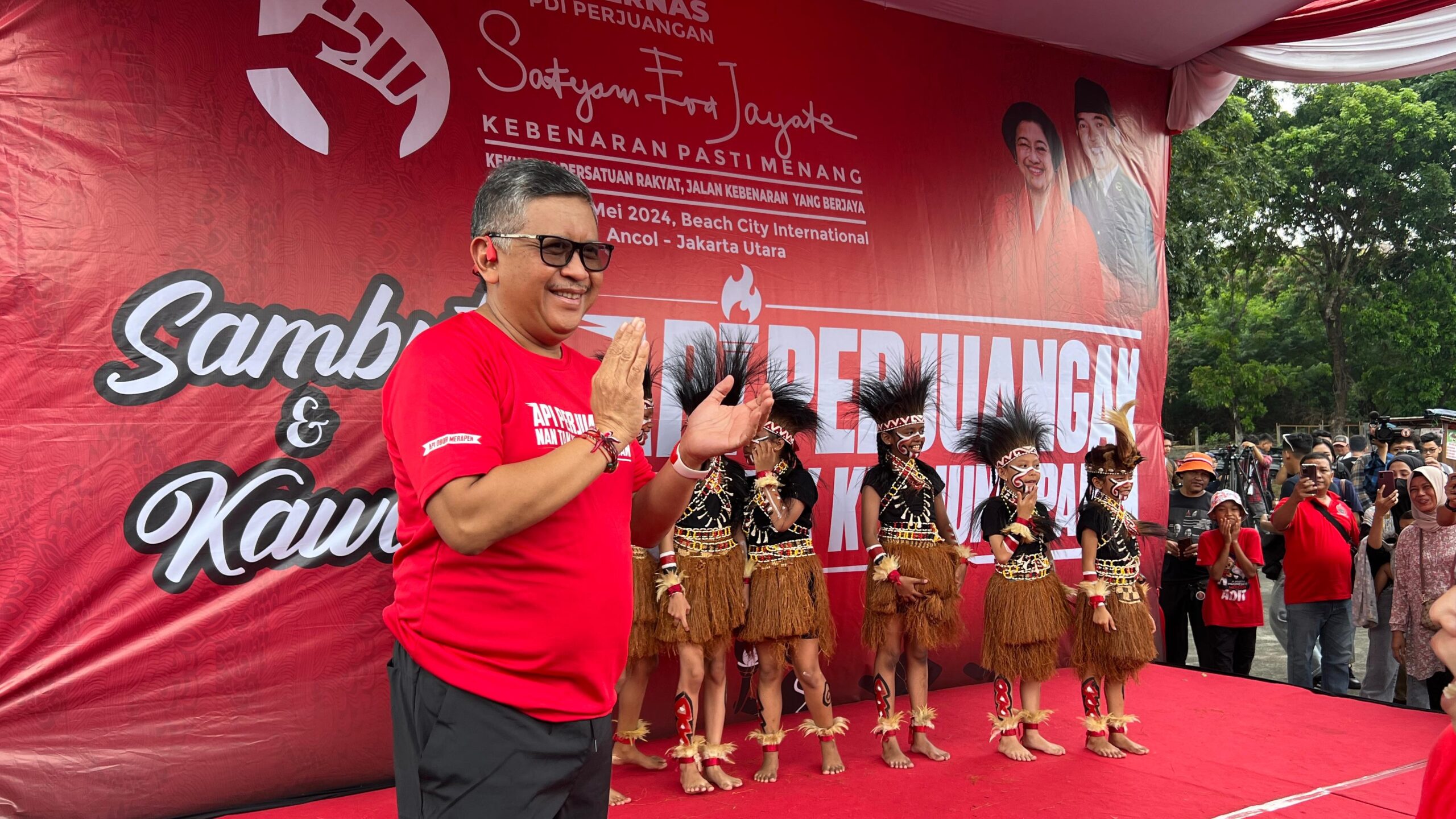 Sore Ini, Api Abadi Mrapen Di Bawa Ke Lokasi Rakernas V PDIP