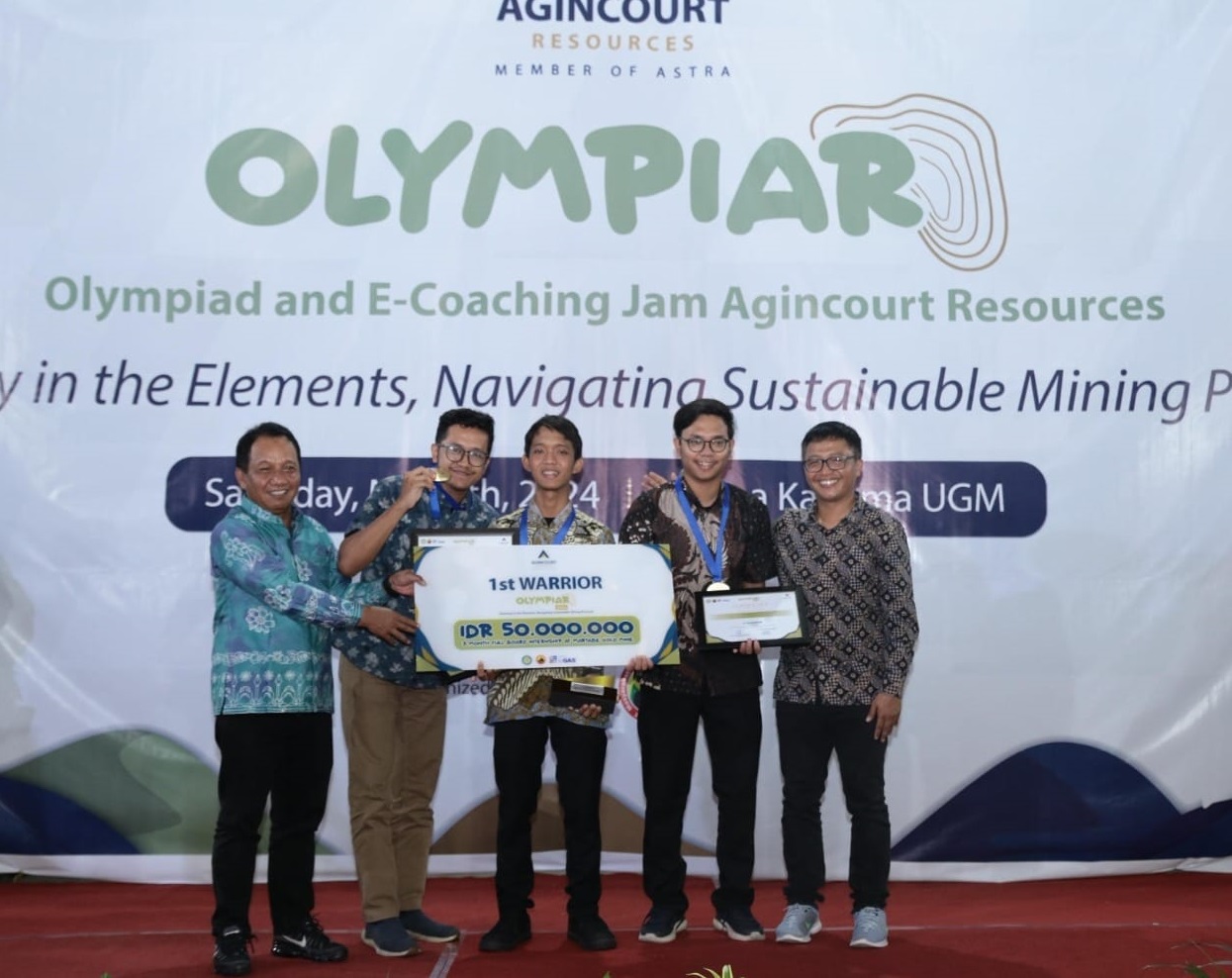 OlympiAR PT AR 2024 Sukses, Mahasiswa ITB Raih Juara 1