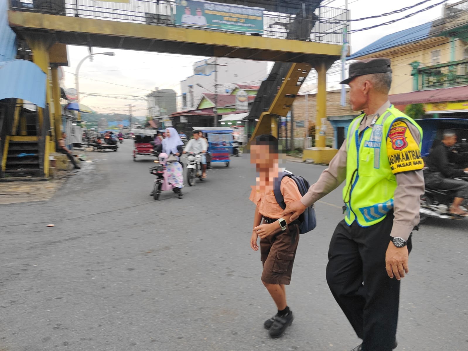 Polres Sibolga Gelar Patroli Dan Pos Padat Pagi