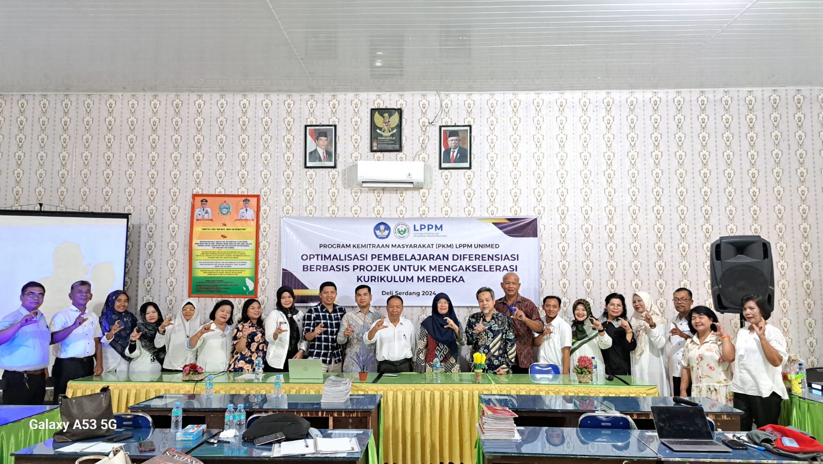 Tim PKM LPPM Unimed Optimalisasi Pembelajaran Diferensiasi Berbasis Projek Di SMAN 1 Percut Sei Tuan