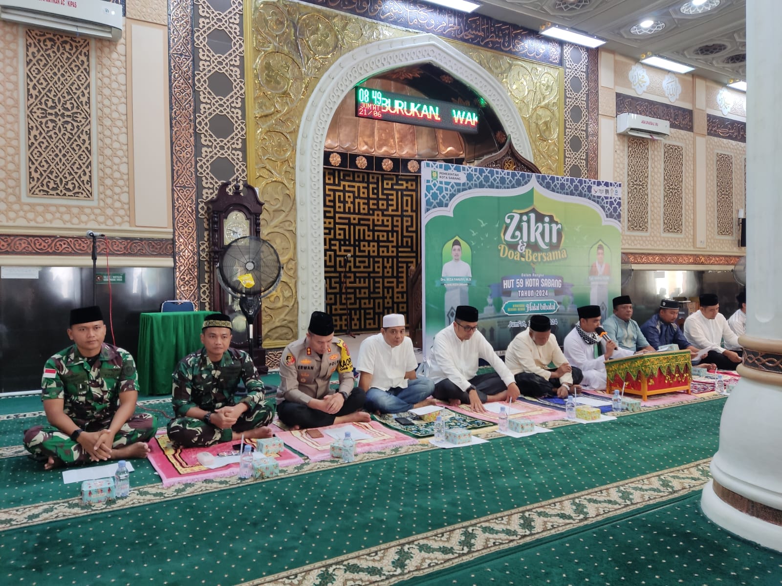 Zikir Dan Doa Bersama Dalam Rangka HUT Ke-59 Kota Sabang