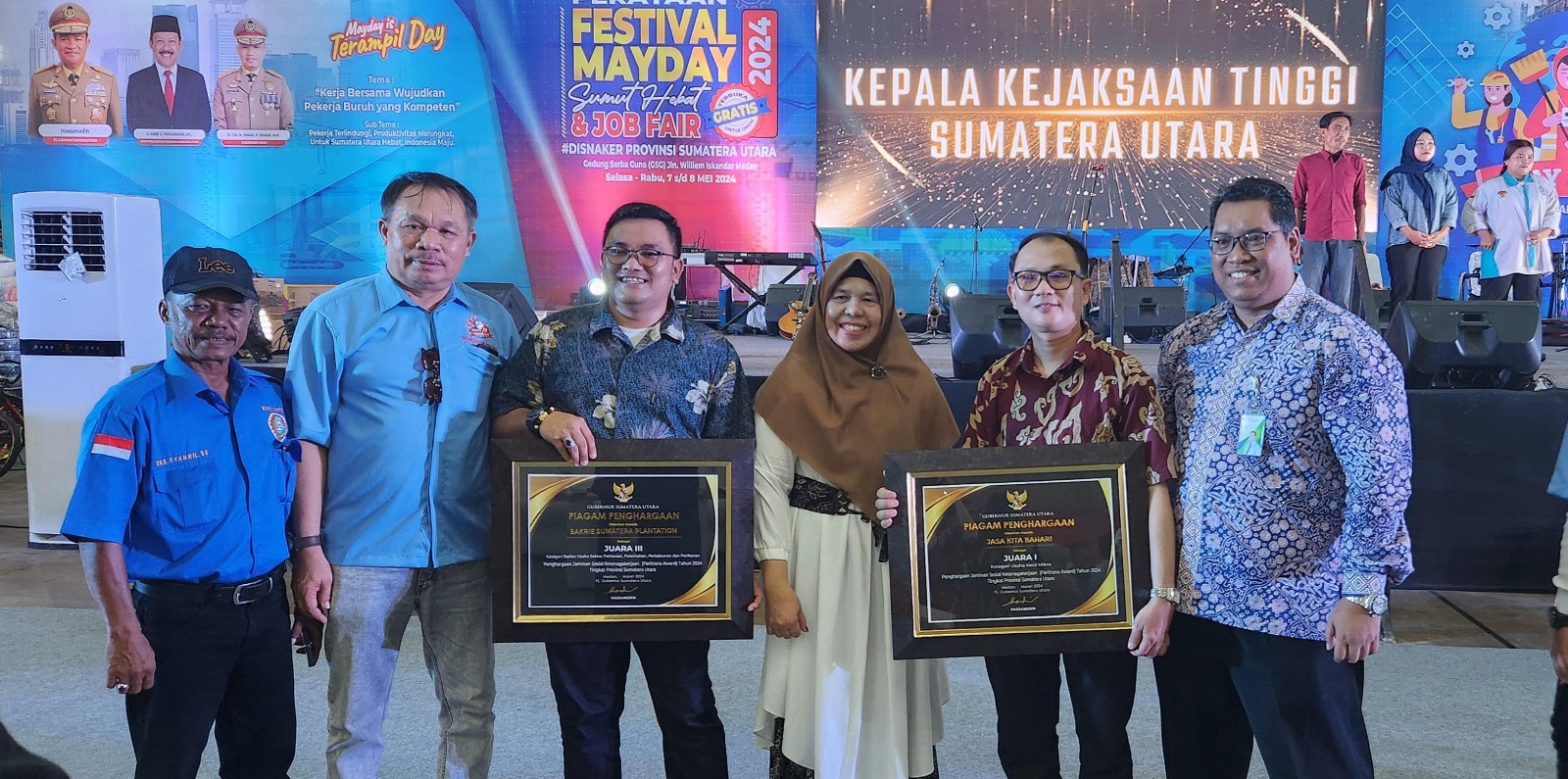 PT BSP Mendapat Penghargaan Paritrana Award 2024