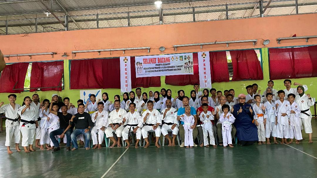 50 Kenshi Lulus UKT Perkemi Sumut