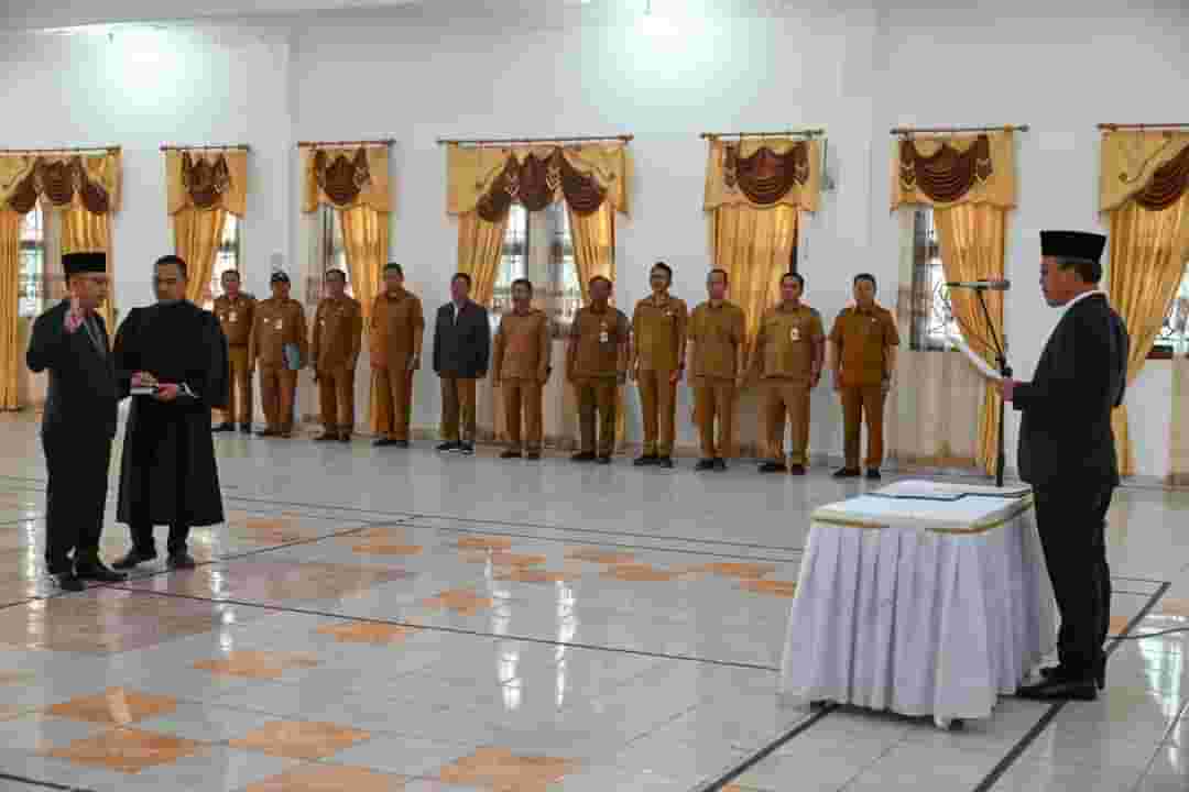 Chiristison Rudianto Marbun Dilantik Jadi Sekdakab Humbahas