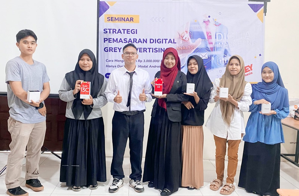 Komunitas Advertising Digital Langsa Adakan Seminar Pemasaran Digital