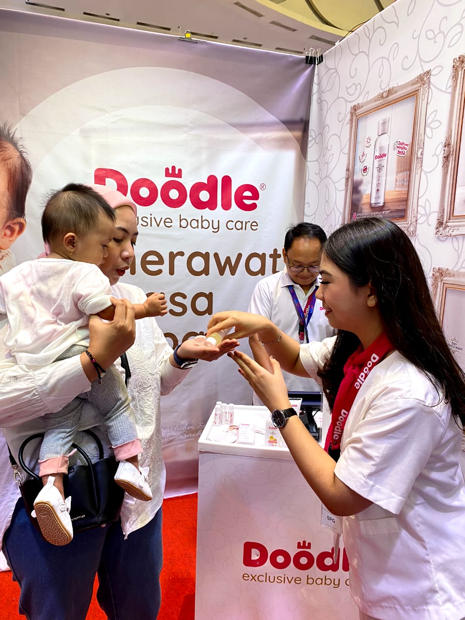 Doodle Exclusive Baby Care Jadi Primadona Dalam Event Millebex 2024