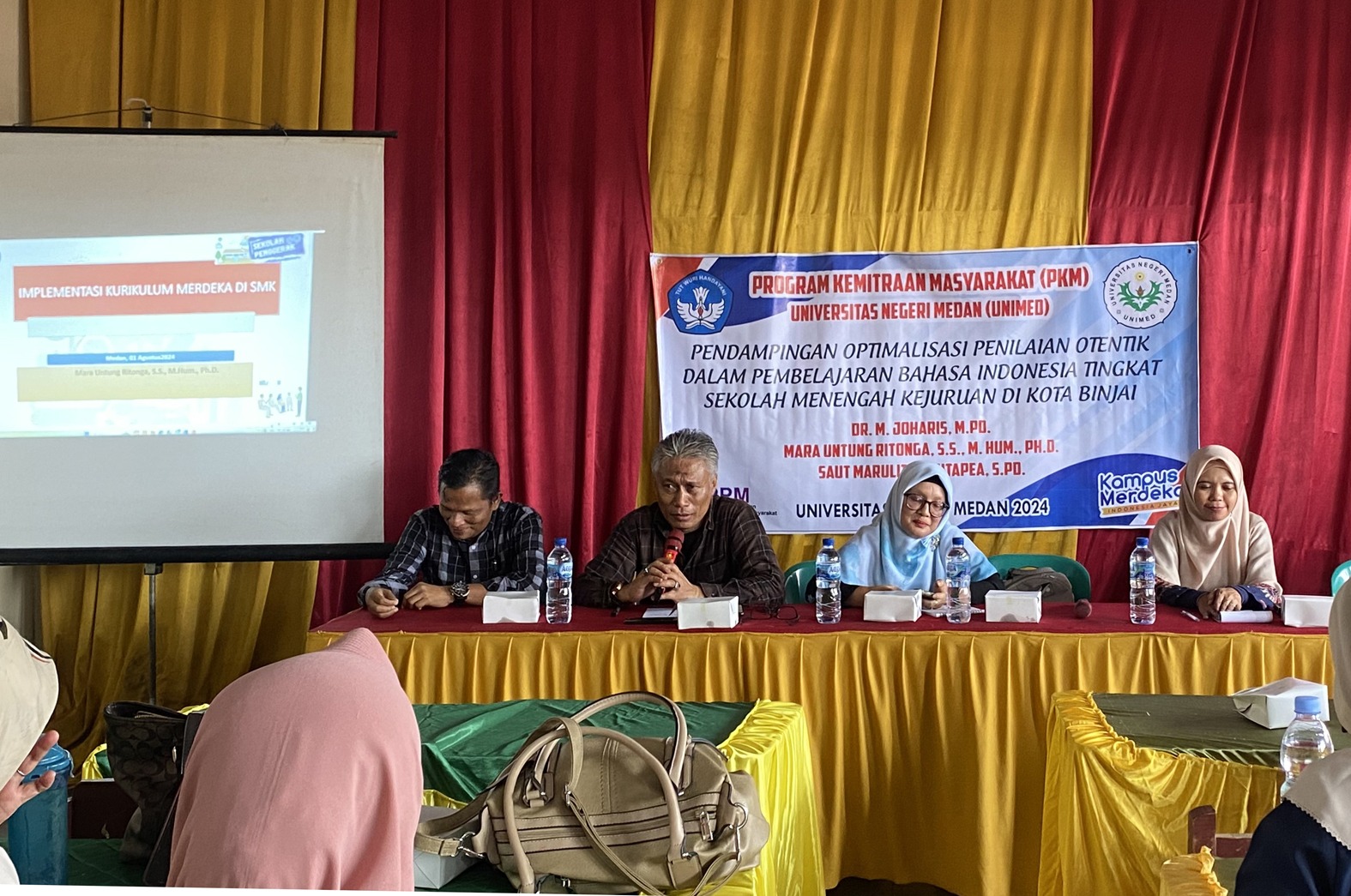 Tim Dosen Unimed Berikan Pendampingan Optimalisasi Penilaian Otentik Ke SMK