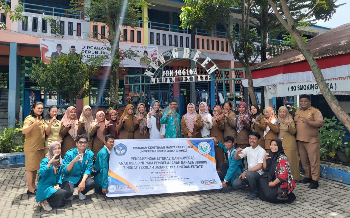 Tim PKM Unimed Berikan Pendampingan Pembelajaran Berbasis Literasi Dan Numerasi