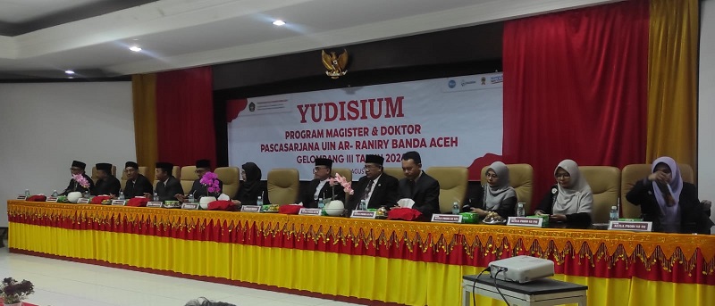Pascasarjana UIN Ar-Raniry Yudisium 155 Sarjana S2 Dan S3