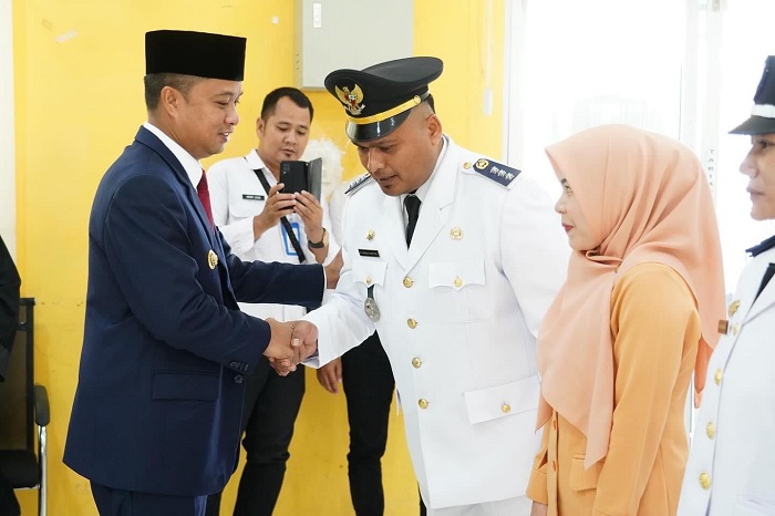 Pj Wali Kota Tebingtinggi Lantik 15 Pejabat Eselon III Dan IV