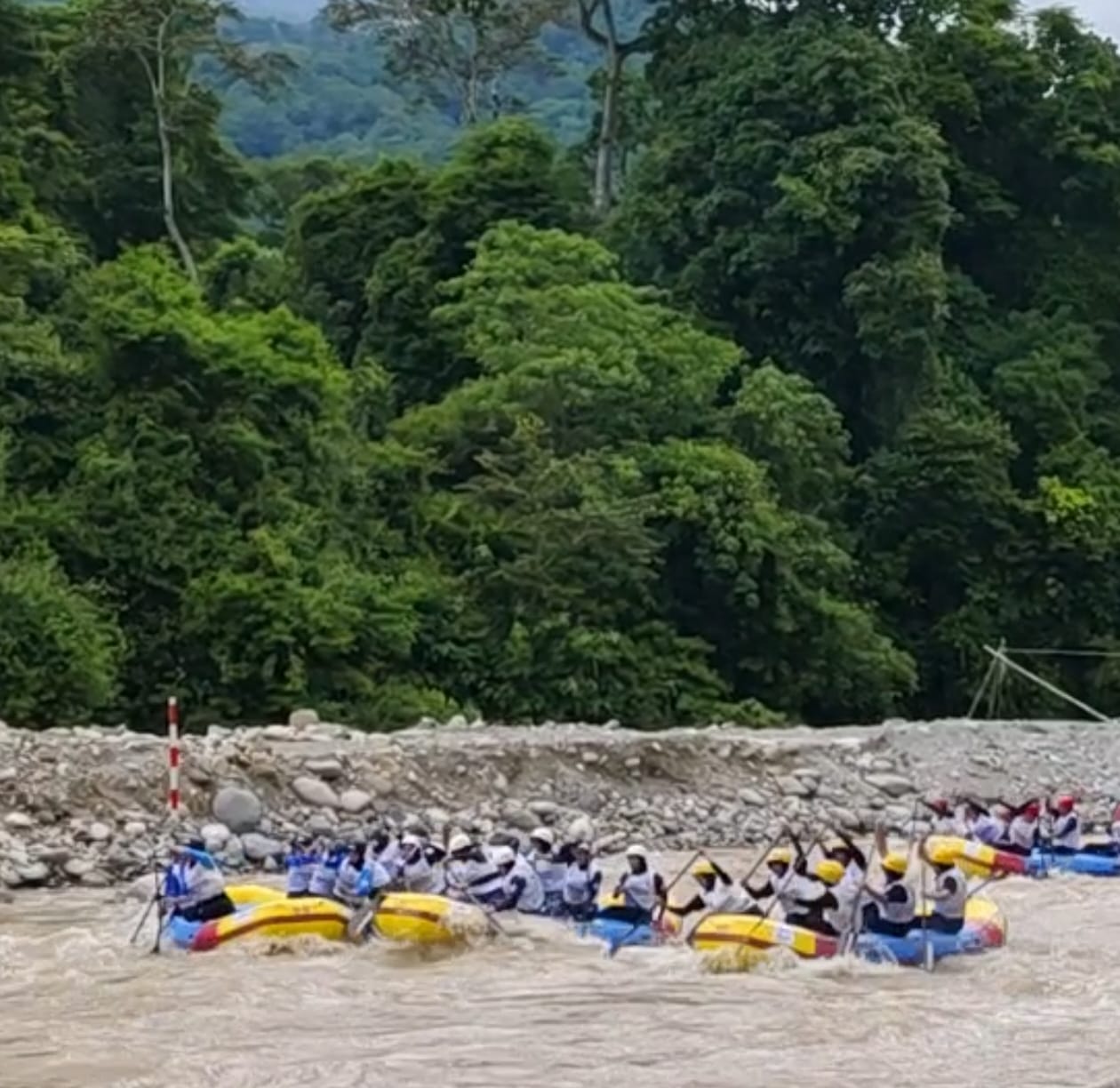 Tim Arung Jeram Aceh Dan Sumut Sabet Emas