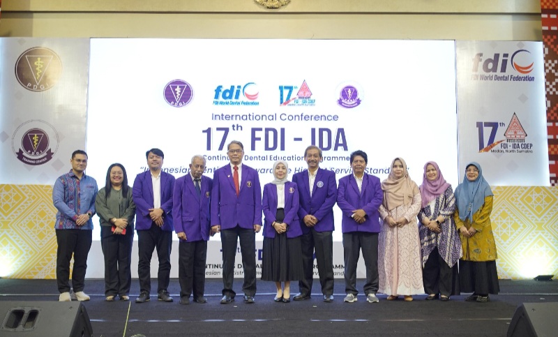 PB PDGI Bersama PDGI Cabang Medan Sukses Gelar Simposium Internasional 17th FDI-CDEP 2024