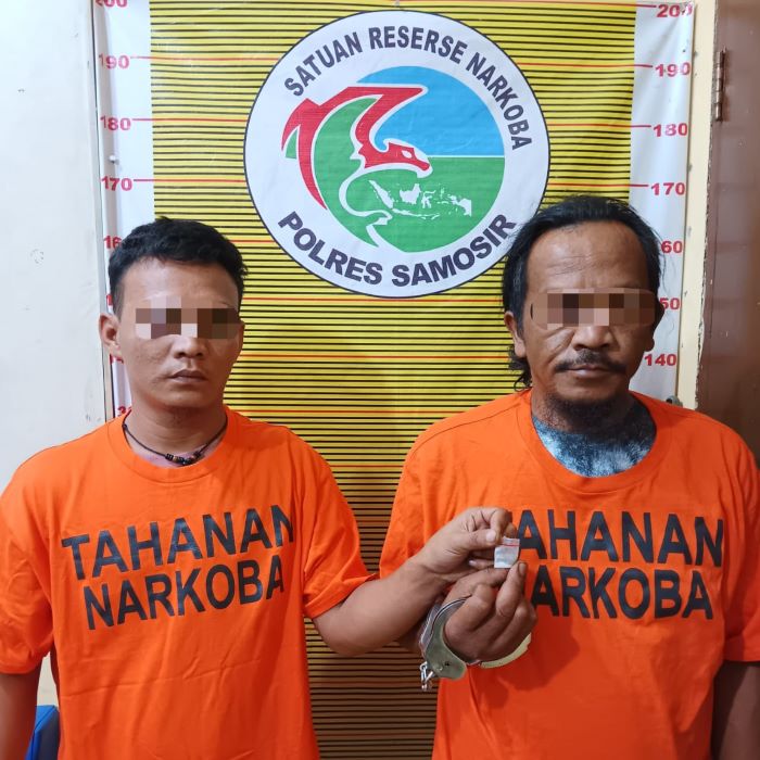 Diduga Miliki Sabu, Polisi Tangkap Dua Pria Asal Humbahas