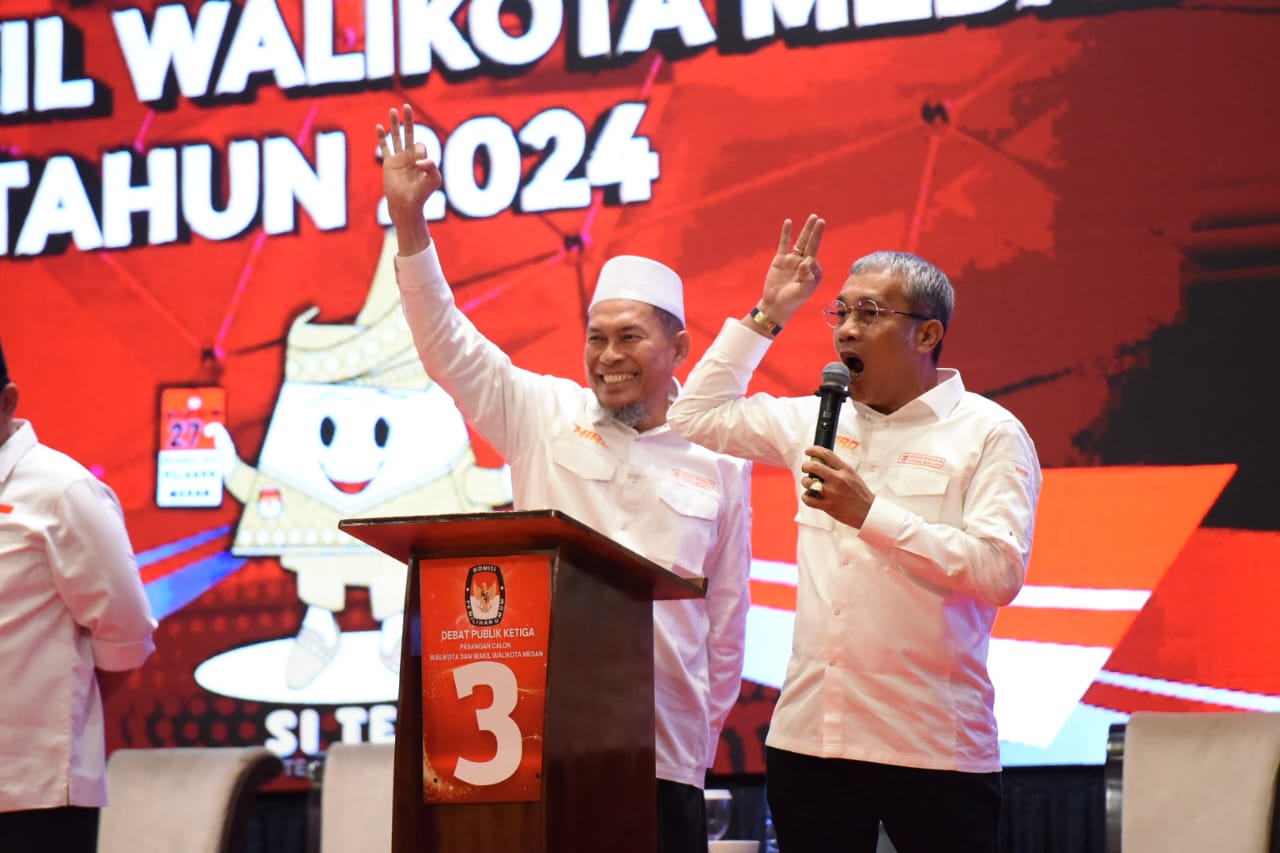 Hingga Debat Terakhir Pilkada Medan, HIRO Tidak Pernah Bawa Contekan