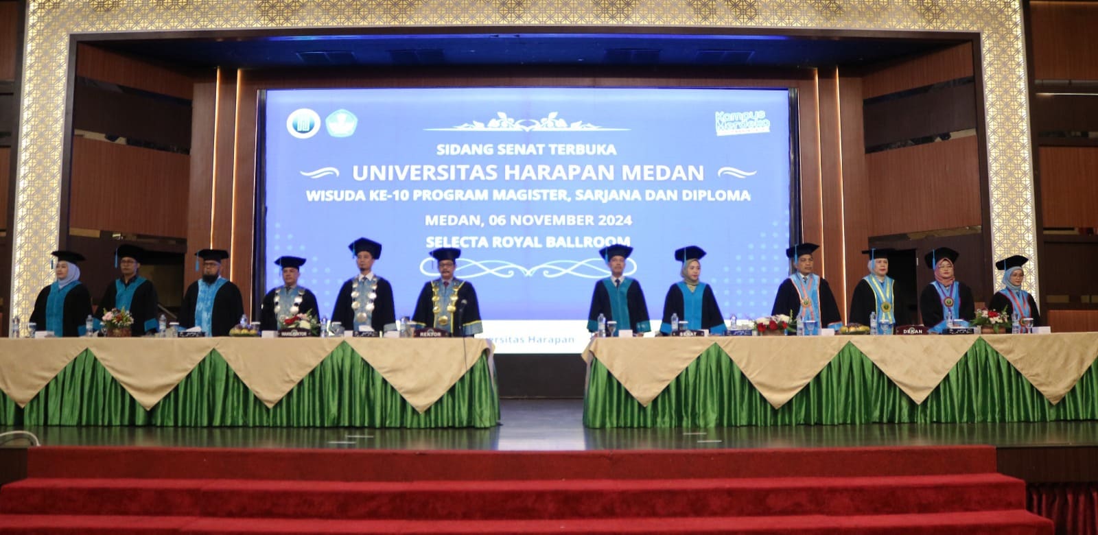 UnHar Medan Selenggarakan Wisuda ke-10 Tahun Akademik 2023/2024