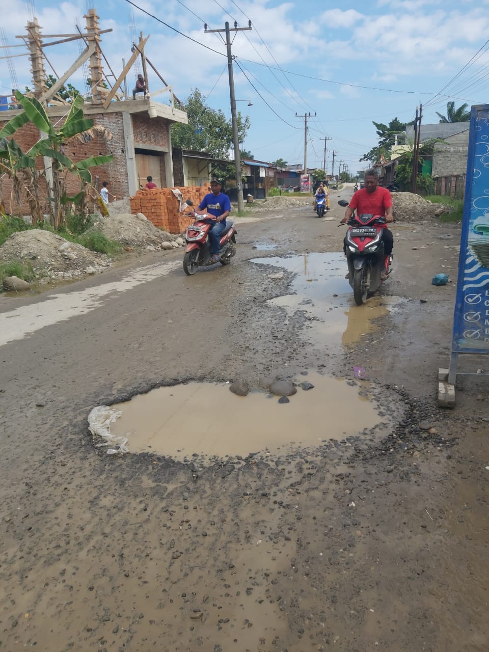 Infrastruktur Rusak Di P. Brandan Luput Dari Perhatian PUPR
