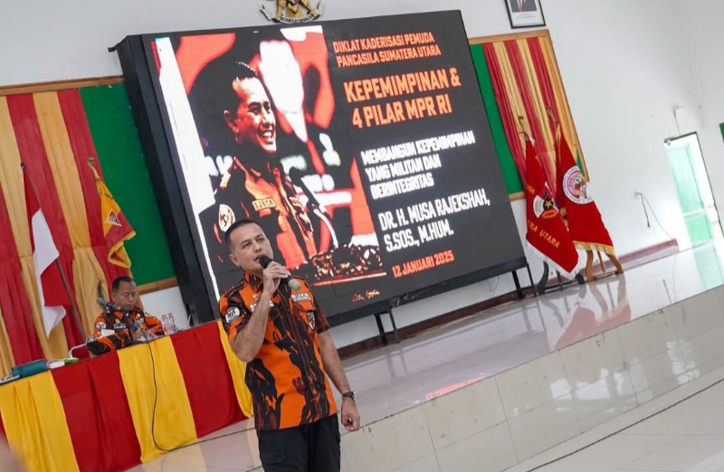 Sukses, Diklat Kaderisasi Pemuda Pancasila Sumut, Dr H Musa Rajekshah ...
