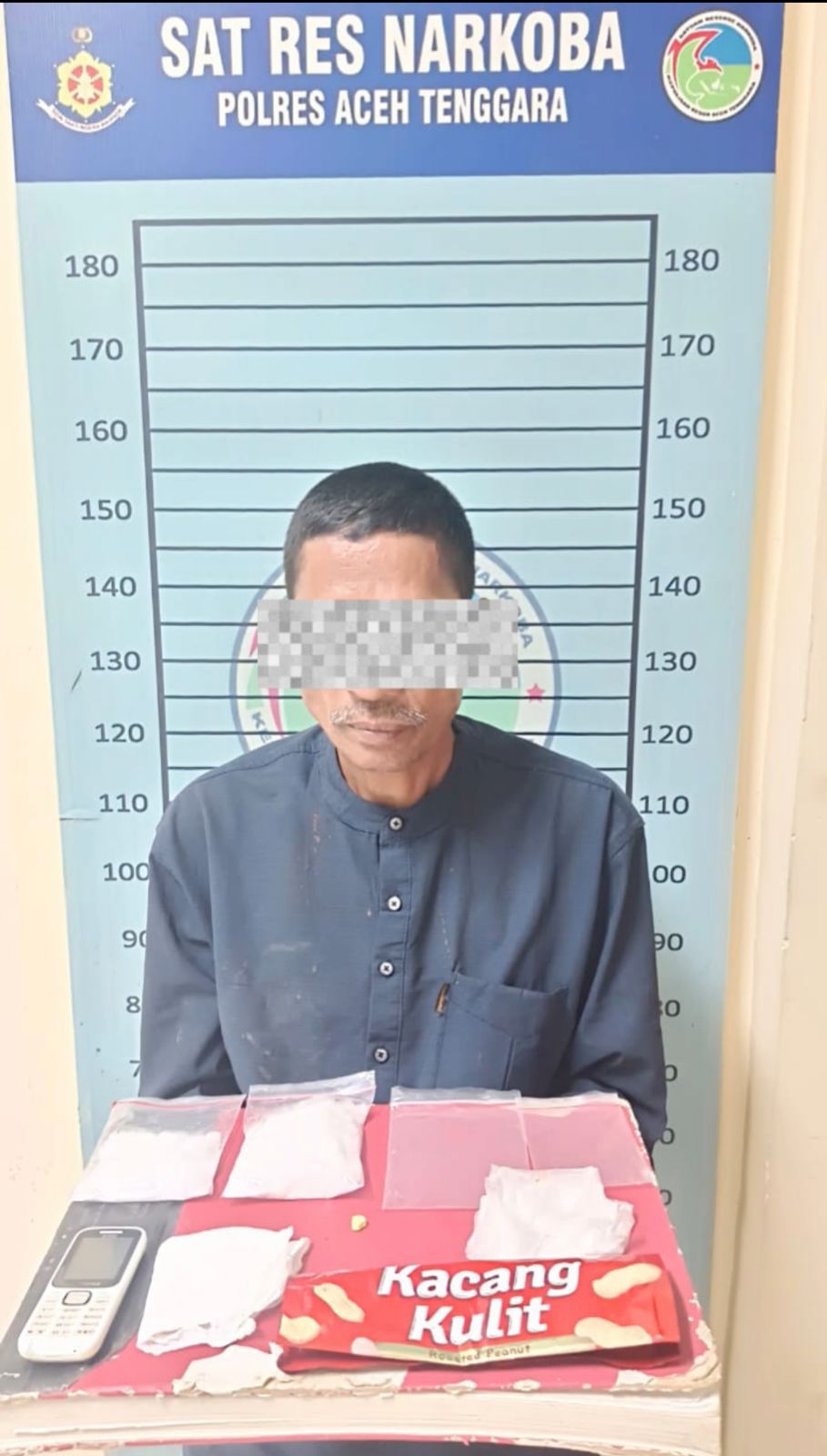 Sat Resnarkoba Polres Agara Ringkus Bandar Narkoba Di Perbatasan Lawe Pakam